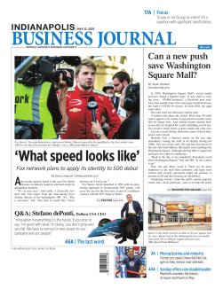 Indianapolis Business Journal - Digital Edition